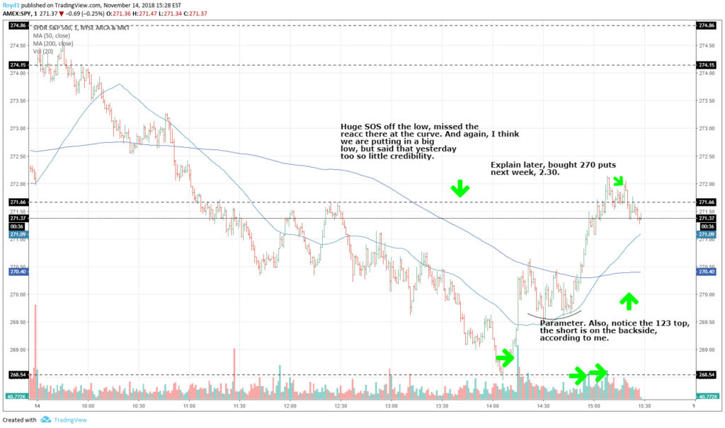 Stock Market "Crash", SPY Puts